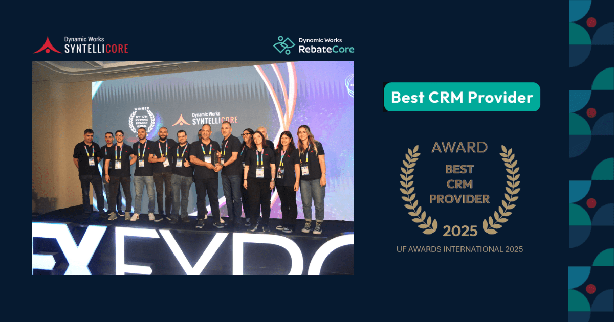Dynamic Works Syntellicore Wins Best CRM Software Provider at iFX EXPO ...